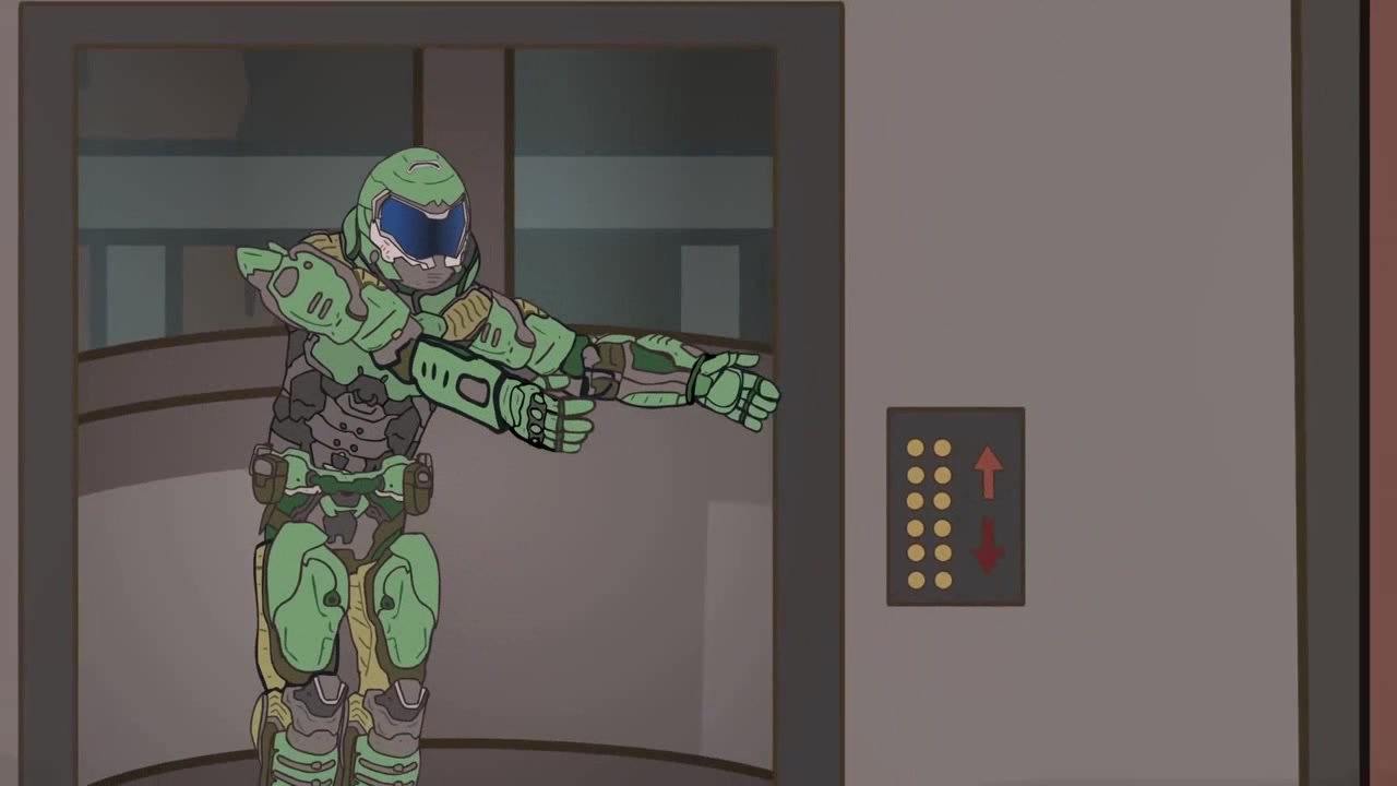 POWER OF DOOMGUY - Coub
