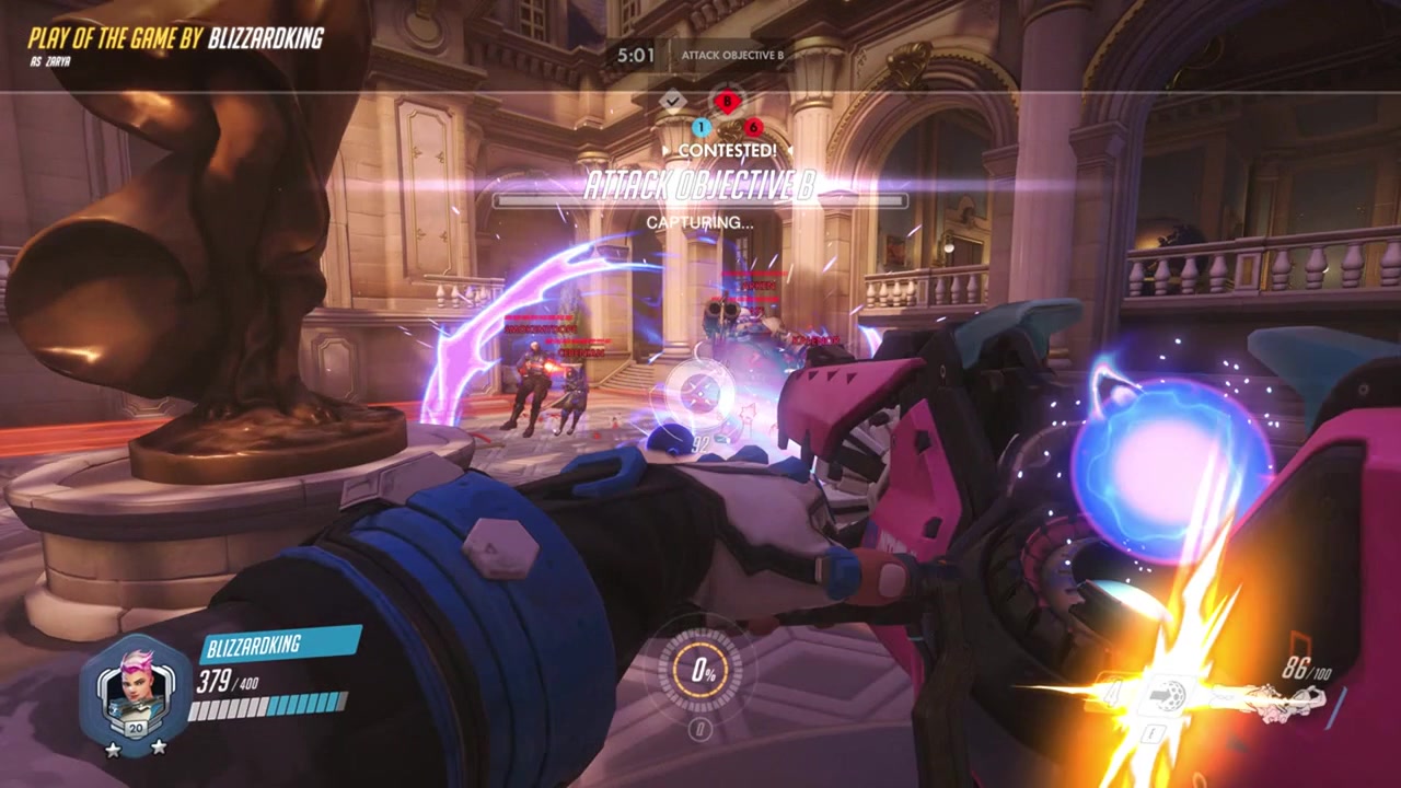 Overwatch Nano-"Death Blossom into Graviton Surge (POTG/Highlight) - Coub