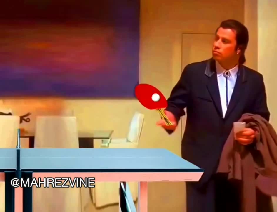 Vincent Ping Pong 🏓 (loop) - Coub