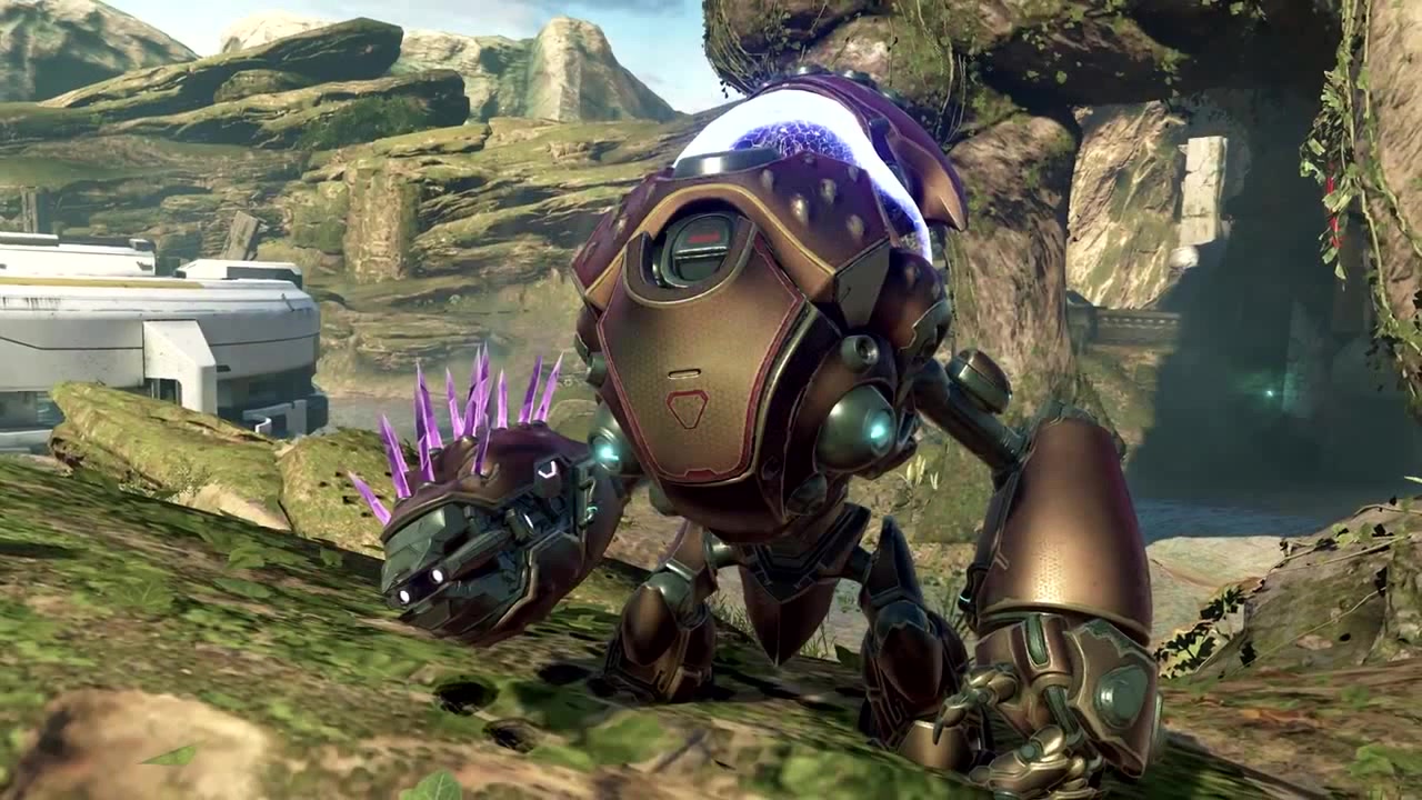 Halo 5: Guardians - New UNSC Vehicle, and Grunt Mech Enemy! - Coub