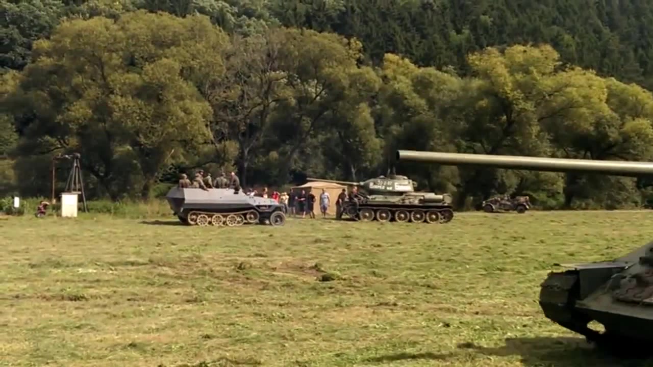 Old Russian tank drift! - Coub