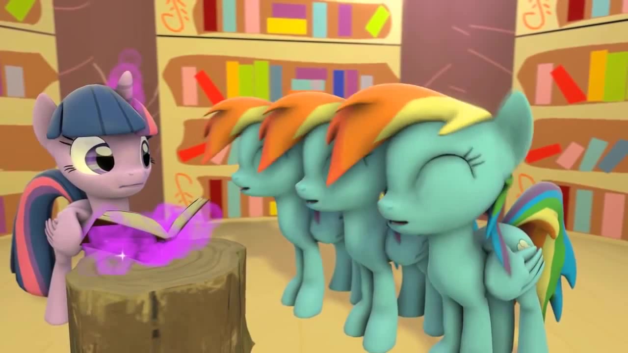 [SFM Ponies] Rainbow Dash Is Excited - Coub