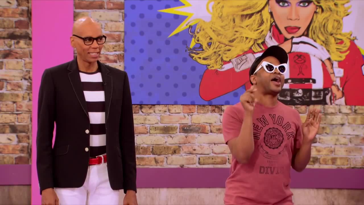 RuPaul's Drag Race | Reading is Fundamental | Season 7 - Coub
