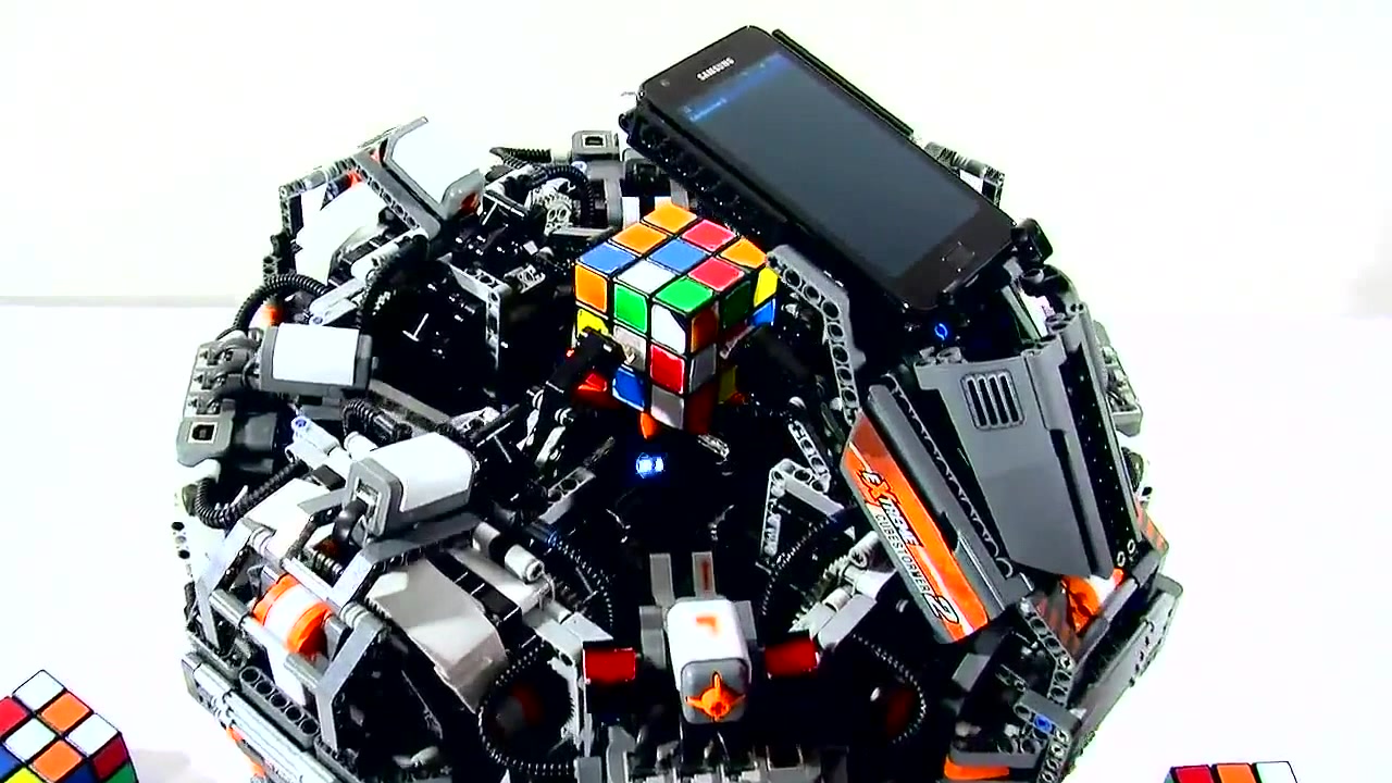 Rubik's Cube game machine - Coub