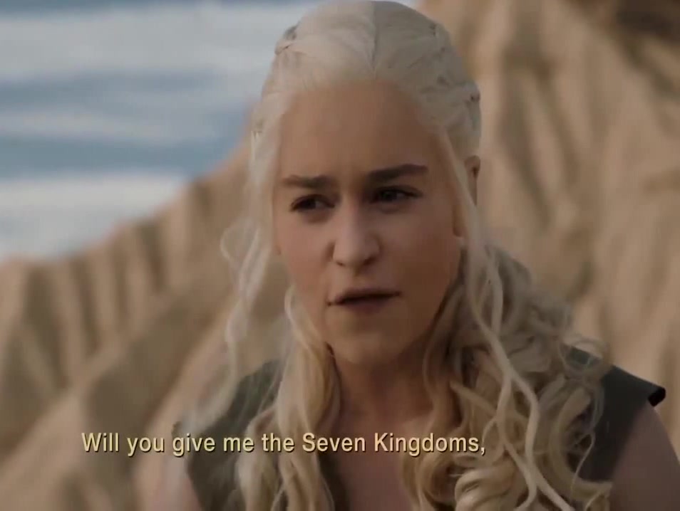 Game of Thrones S06E06 Final Scene with Daenerys on Dragon Speech to ...