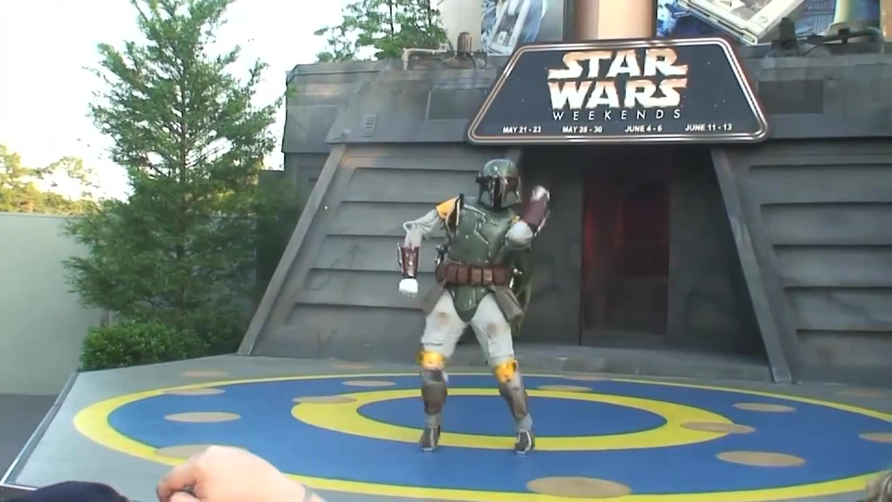 Boba Fett turns down to shit music - Coub