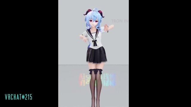 MMD notice me Pháo (KAIZ Remix) | TRON INC VRChat - Coub