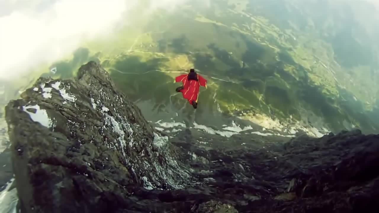 Wingsuit - Coub