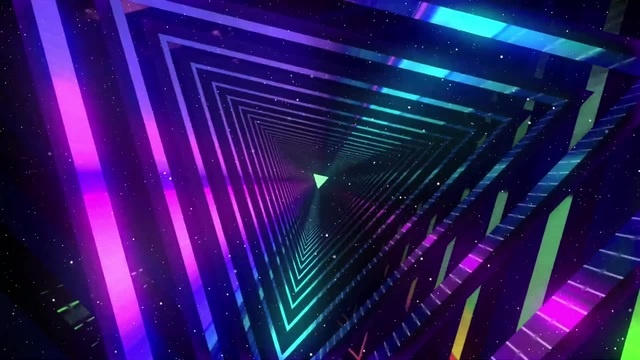 Abstract Tunnel VJ Motion Background || Neon Light Tunnel Free VJ Loops || 4K VJ Loops - Coub