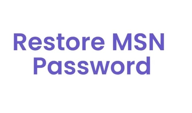 How to Reset a Lost Hotmail Password | Recover MSN Password Service No ...