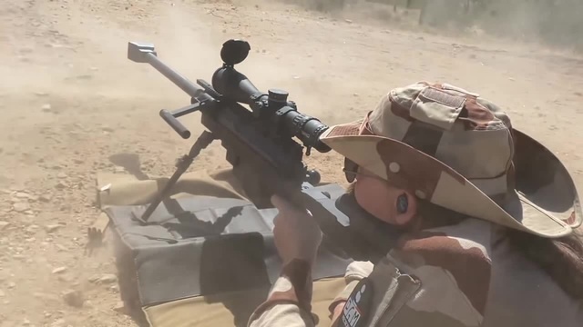 12.7 X 99mm .50 BMG X PGM Precision Hecate II Sniper Rifle - Coub