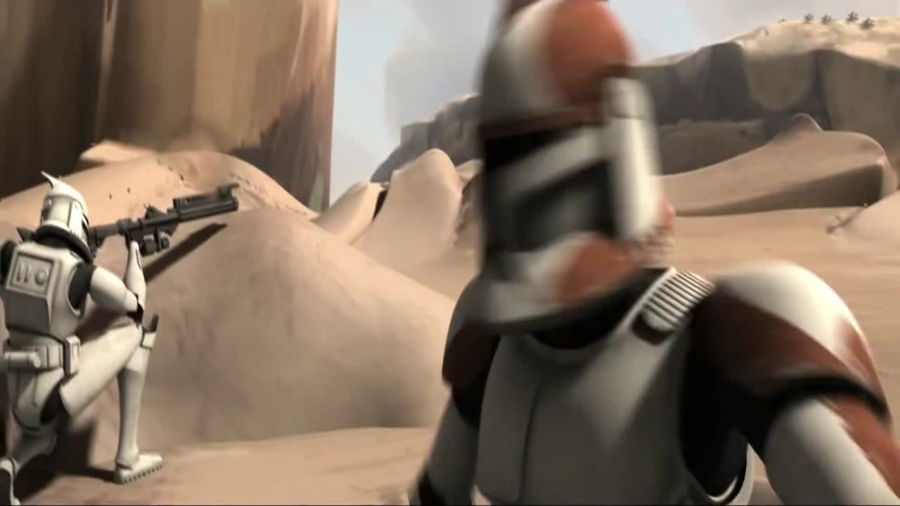 Star Wars: The Clone Wars - AT-RT attack - Coub