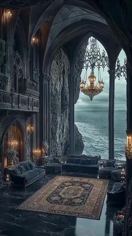 Would you dare to stay in this castle? - Coub