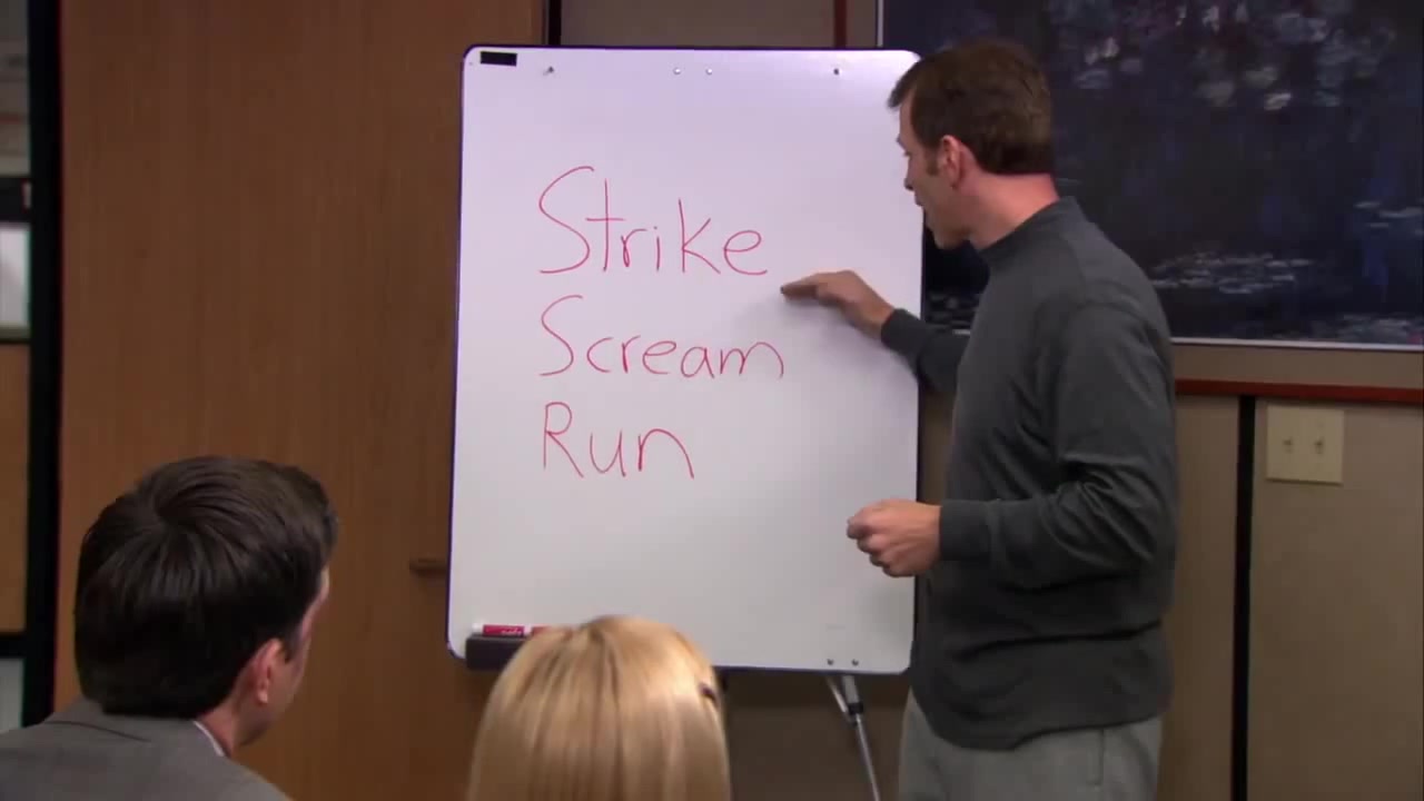 Strike, Scream and Run - Coub