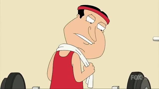 Quagmire working out at the gym - Coub