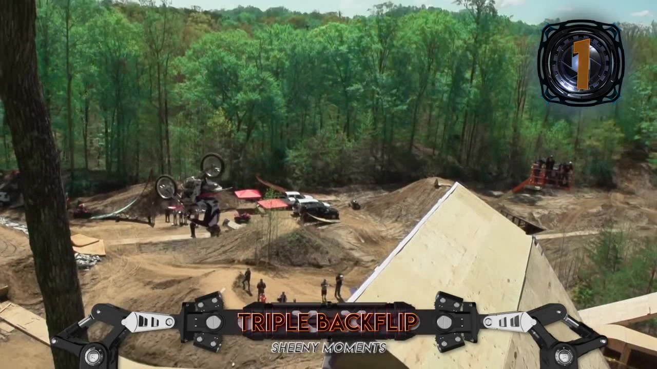 FMX Triple Backflip by Josh Sheehan - Coub