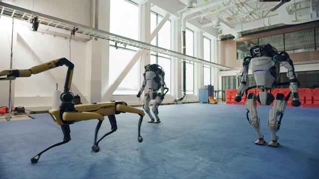 Robots dance better then me - Coub