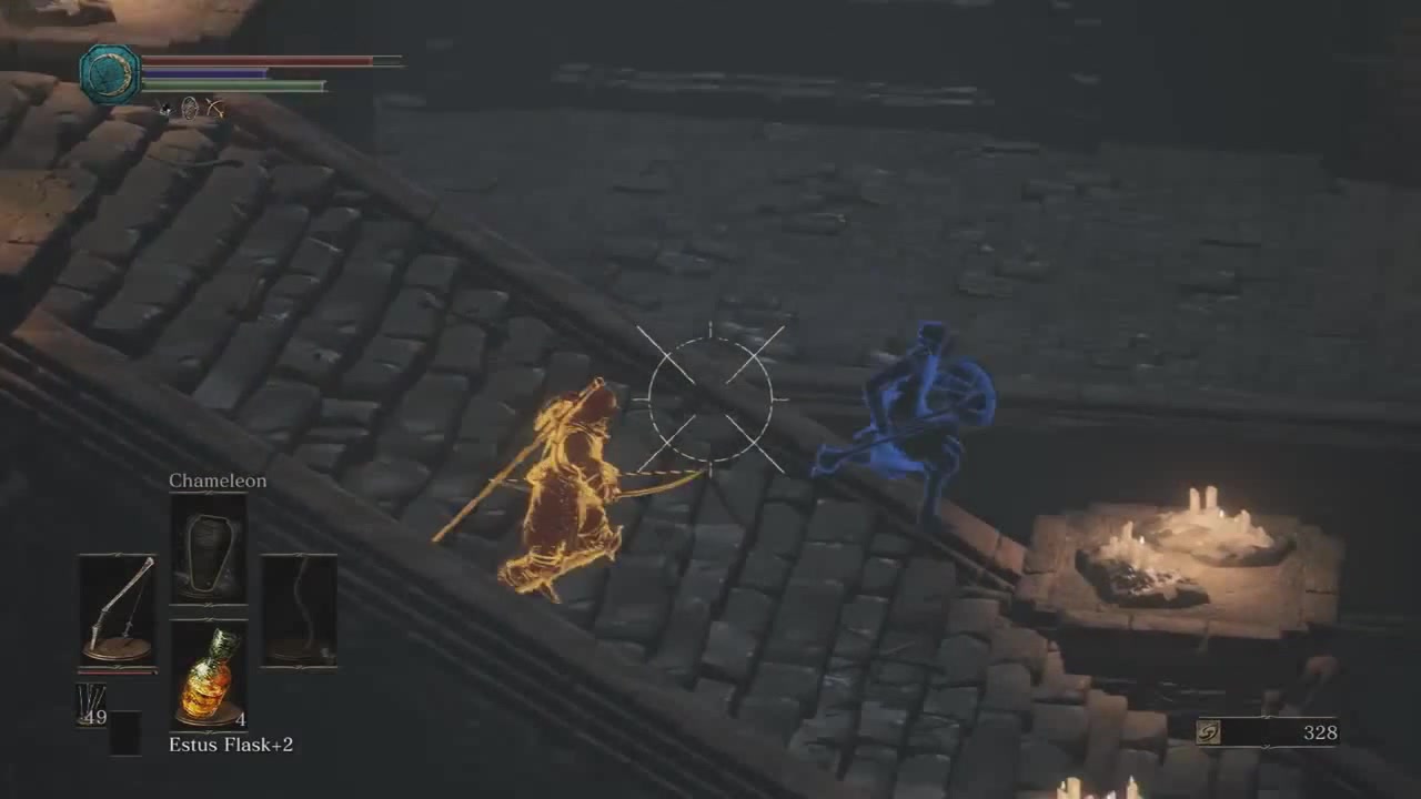 Dark Souls 3 - Dragonslayer Greatbow PvP - Stealth Build - Coub