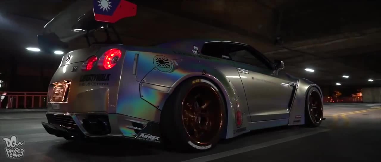 Nissan GTR - Coub