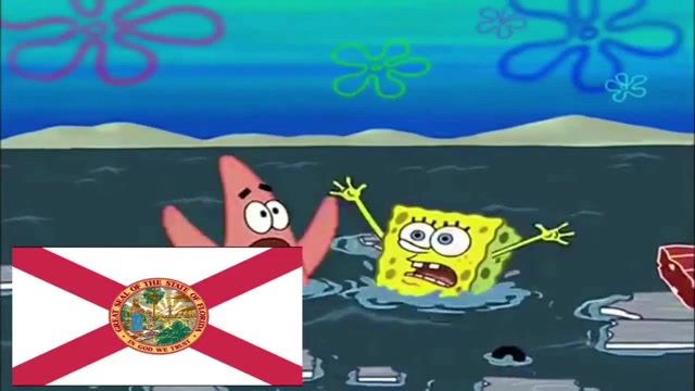 Florida portrayed by Spongebob - Coub