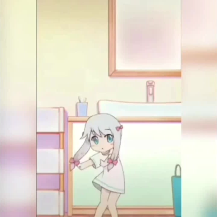 loli dancing in the bathroom - Coub