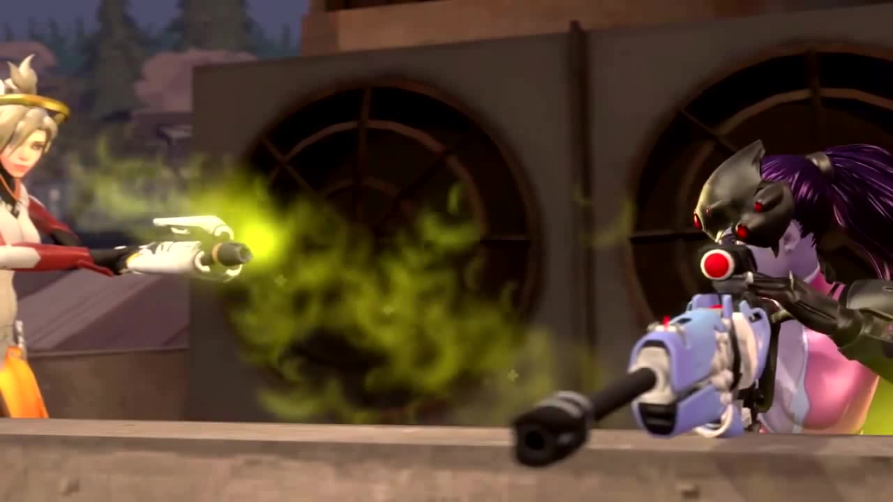 [SFM] Overwatch - Merci - Coub