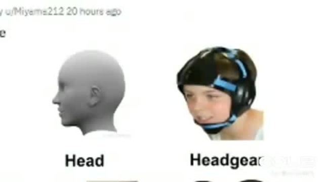 headgear elbow gear knee gear meme coub - Coub