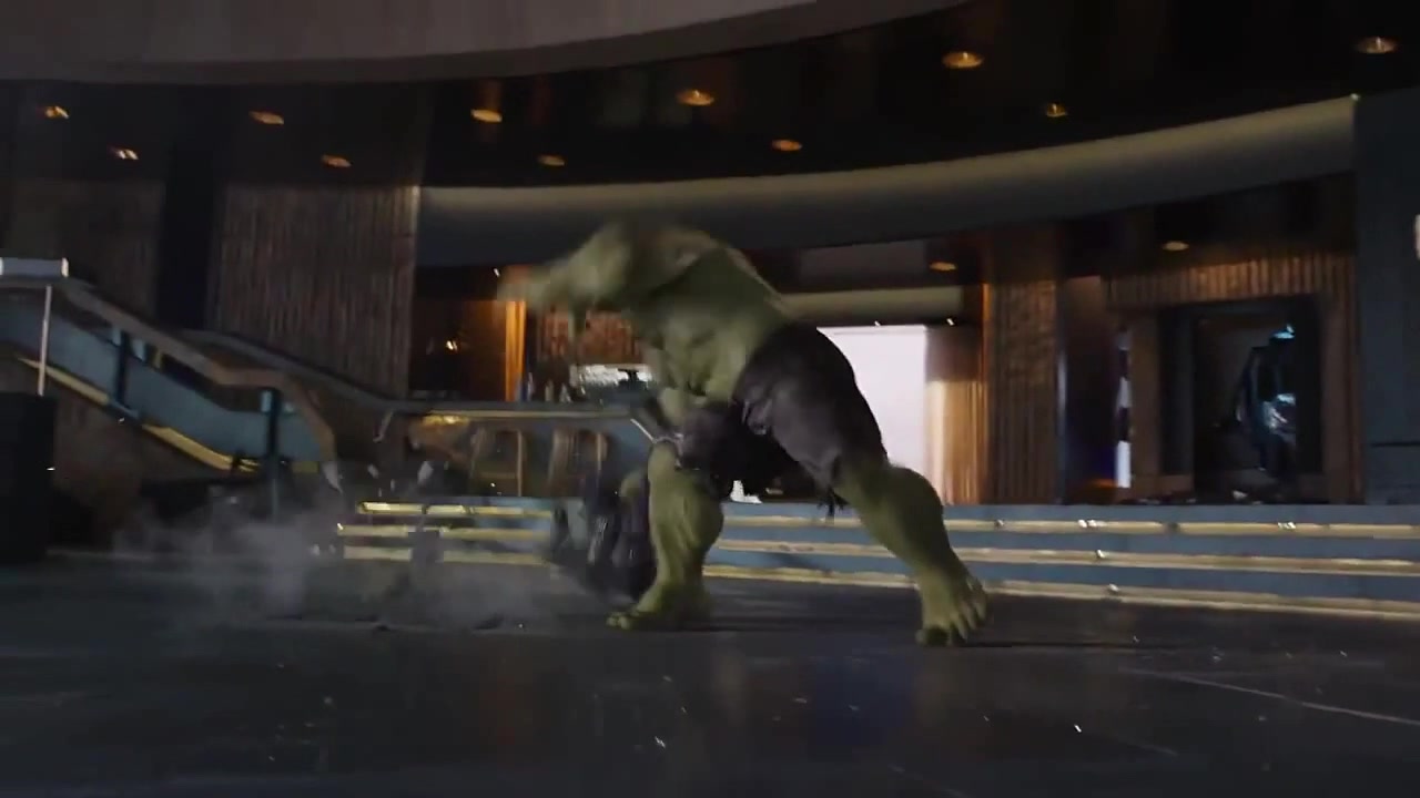 The Avengers - Hulk Smashing Loki [HD] True 1080p - Coub