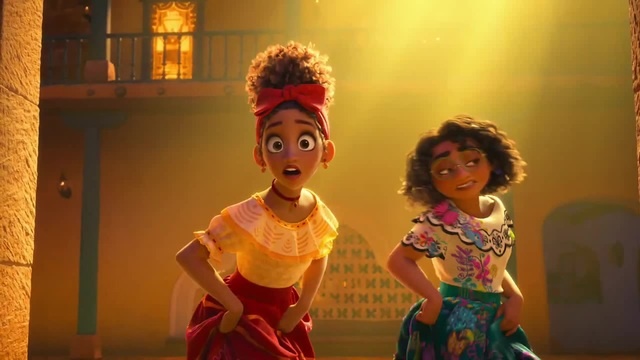 Encanto & Dolores singing 1, 2 step Missy Ciara - Coub