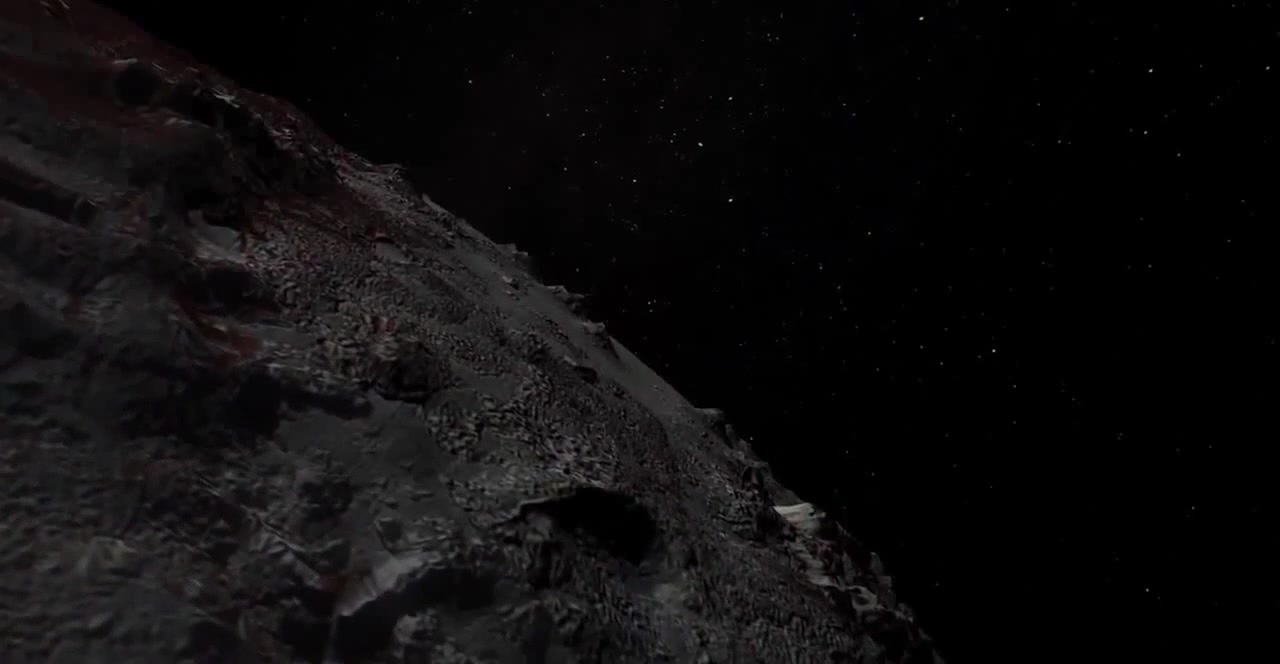 New Horizons Flyover of Pluto - Coub