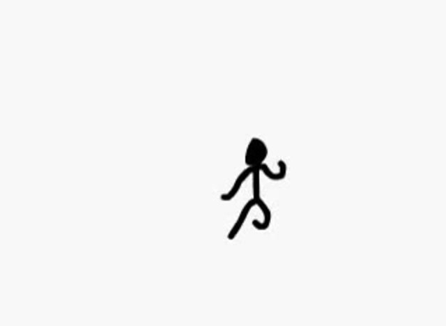 The Dancing Stick Man - Coub