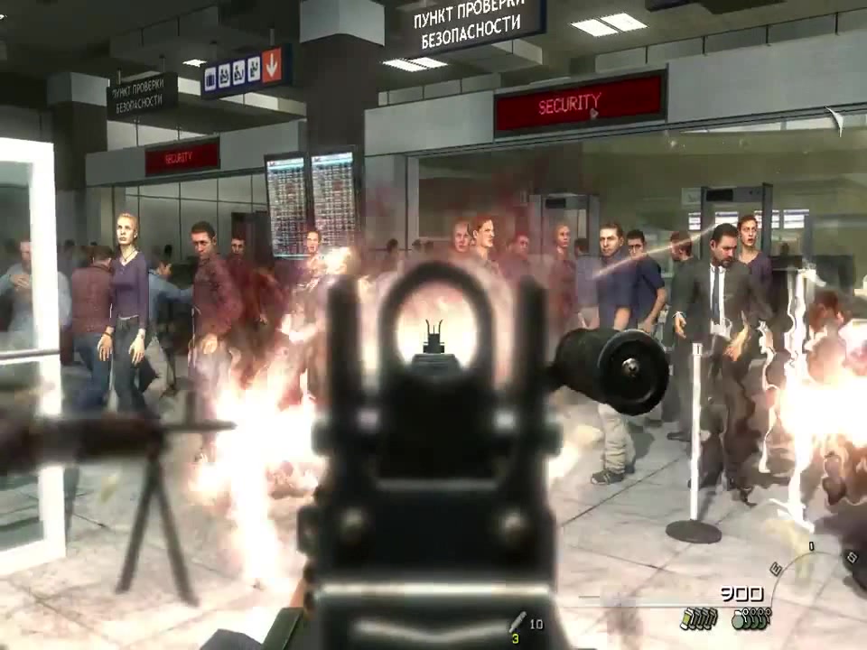COD Modern Warfare 2 Airport Massacre - Coub