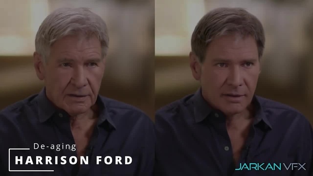 De-aging Harrison Ford - Coub