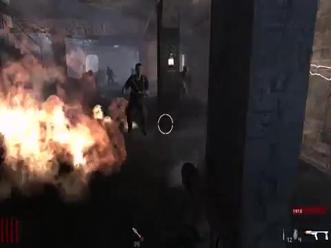 Call of Duty World at War Nazi Zombie зомби мочилово - Coub