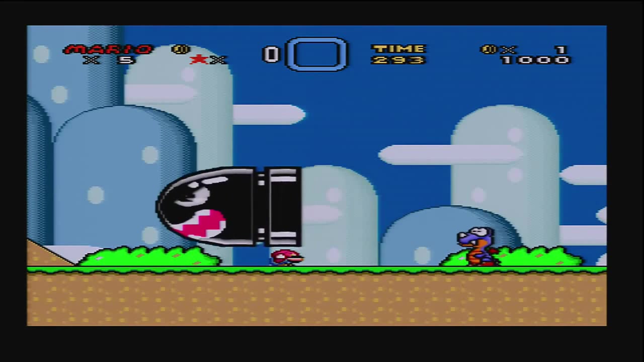 Super Mario World - First Level /w RGB SCART to HDMI remix with gabe ...