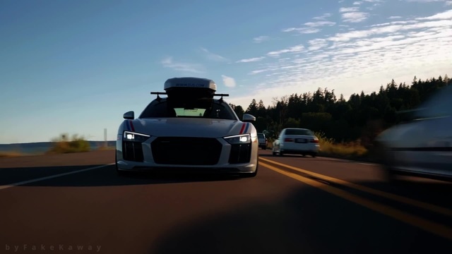 Audi R8 In The Shadows - Coub