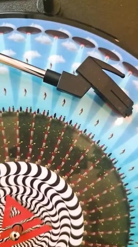 Amazing zoetrope vinyl album. - Coub