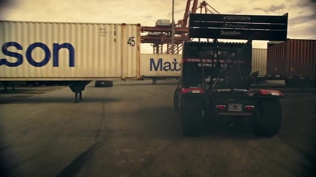 SIZE MATTERS 2 - Mike Ryan - INSANE Gymkhana Style Semi Truck Drifting and JUMP - Coub