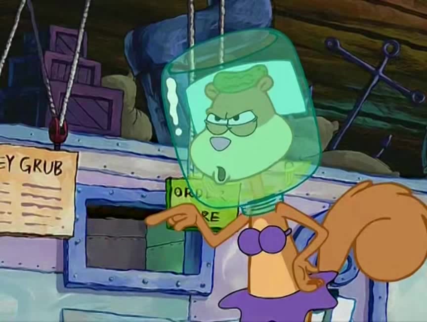 Spongebob Squarepants - Do we have to wear pickle jars? - Coub