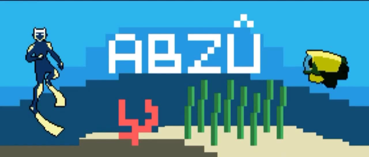 Abzû Pixel Art - Coub