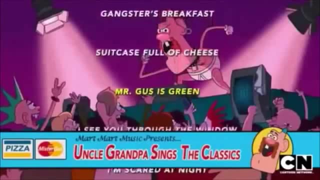 Uncle Grandpa as GG Allin - Mr. Gus is Green - Coub