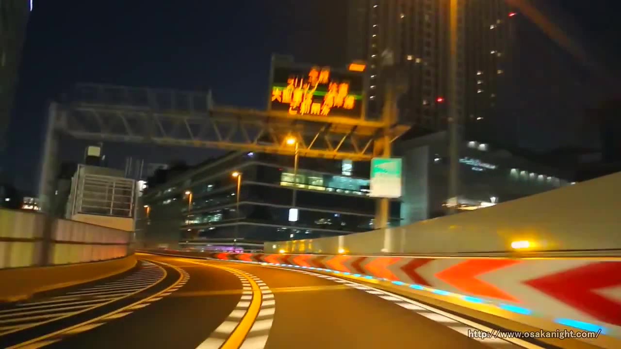 Japan Night Road - Coub