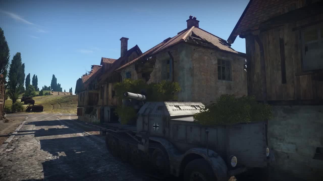 War Thunder: 88mm Flakbus Super Unicorn Review - Coub