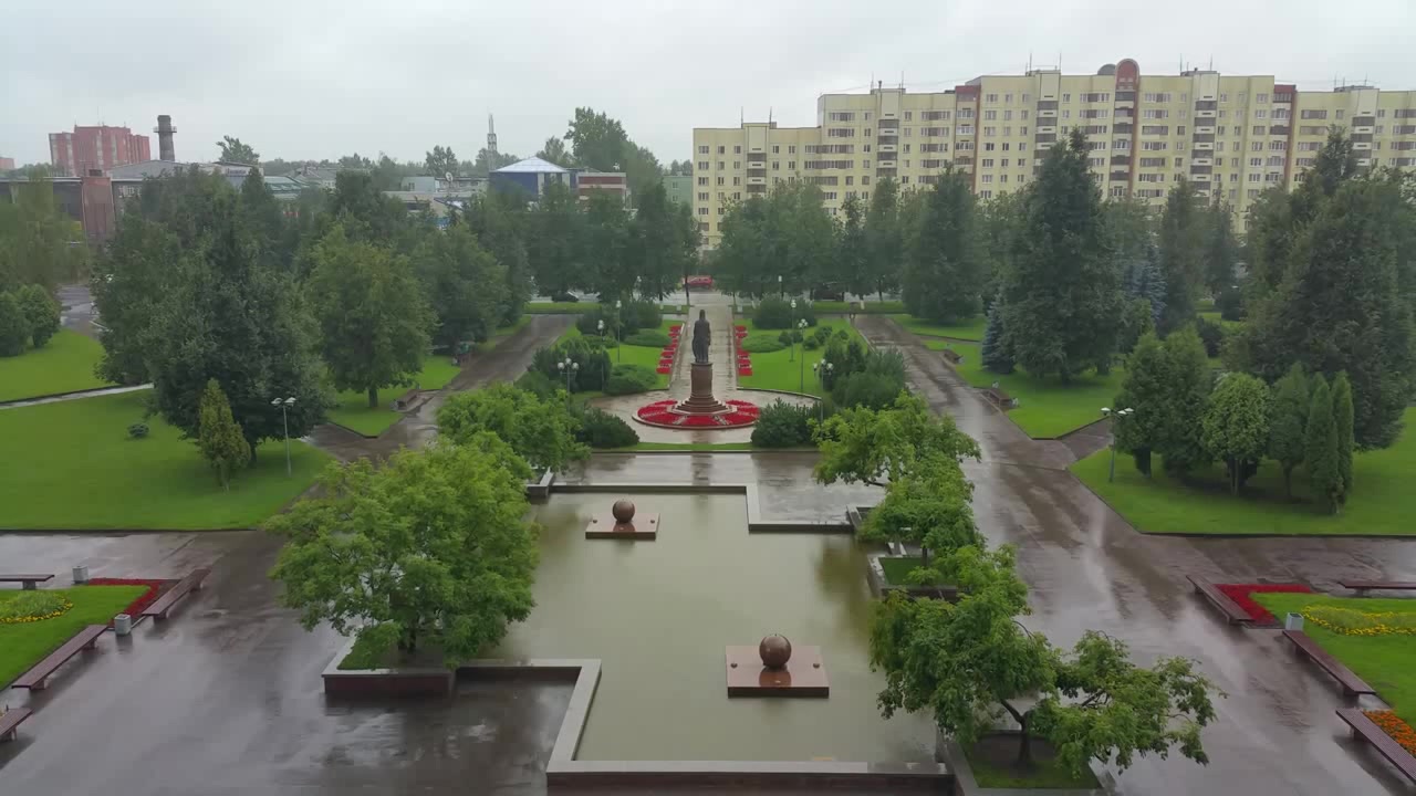 Pskov - Monday - Raining - Princess Olga - Coub