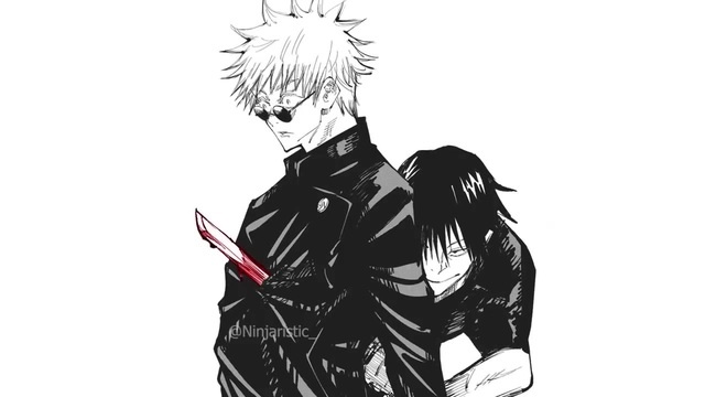 Gojo vs Toji [animated manga] - Coub