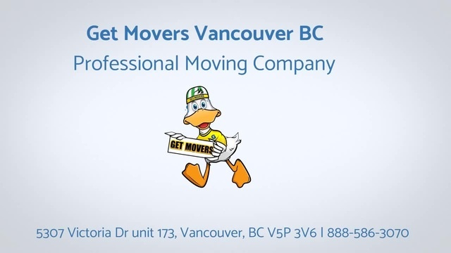 Get Movers Vancouver BC : Professional Moving Company - Coub