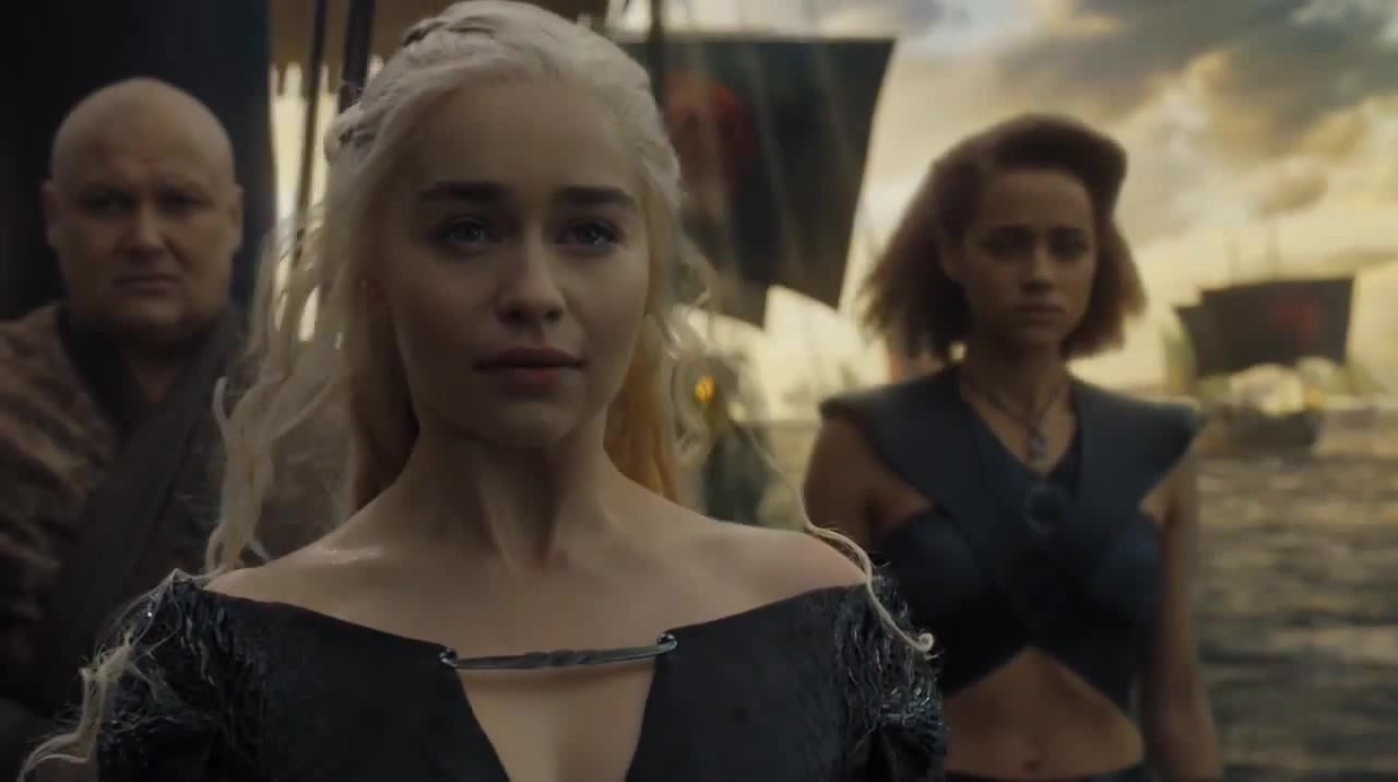 Game of Thrones 6x10 "Ending Scene" Daenerys army Season 6 Episode 10 ...