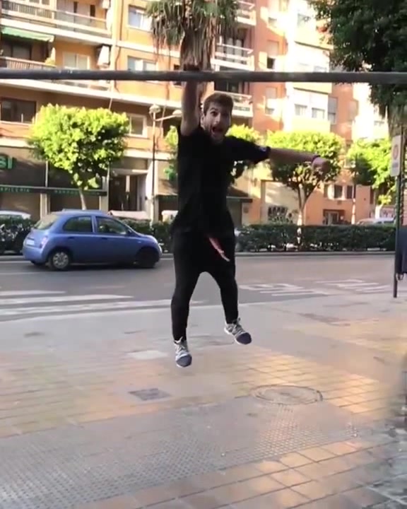 The most insane parkour skill you'll ever see. - Coub