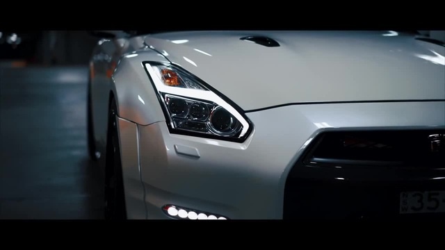 Белый GTR R35 - Coub