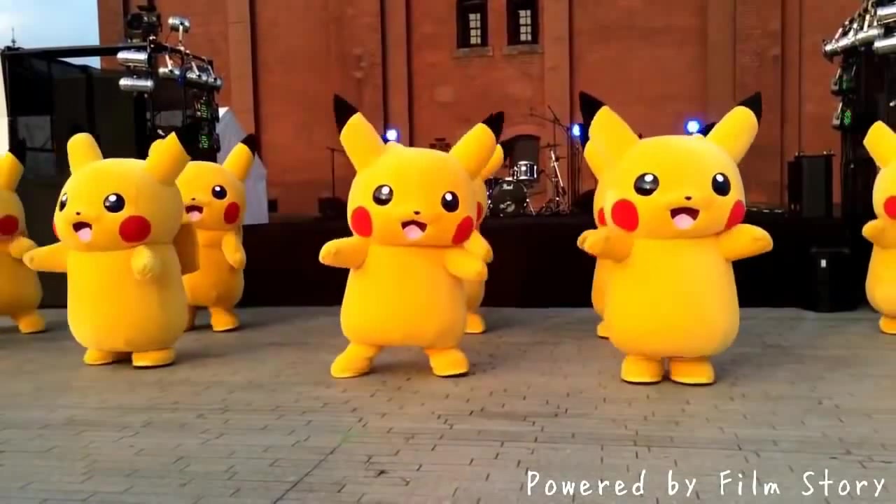 Pokemon dancing to "at night I think of you" - Coub